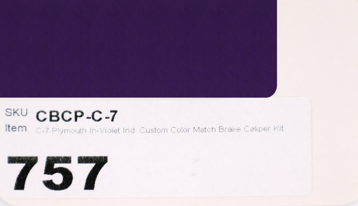 purple callipers